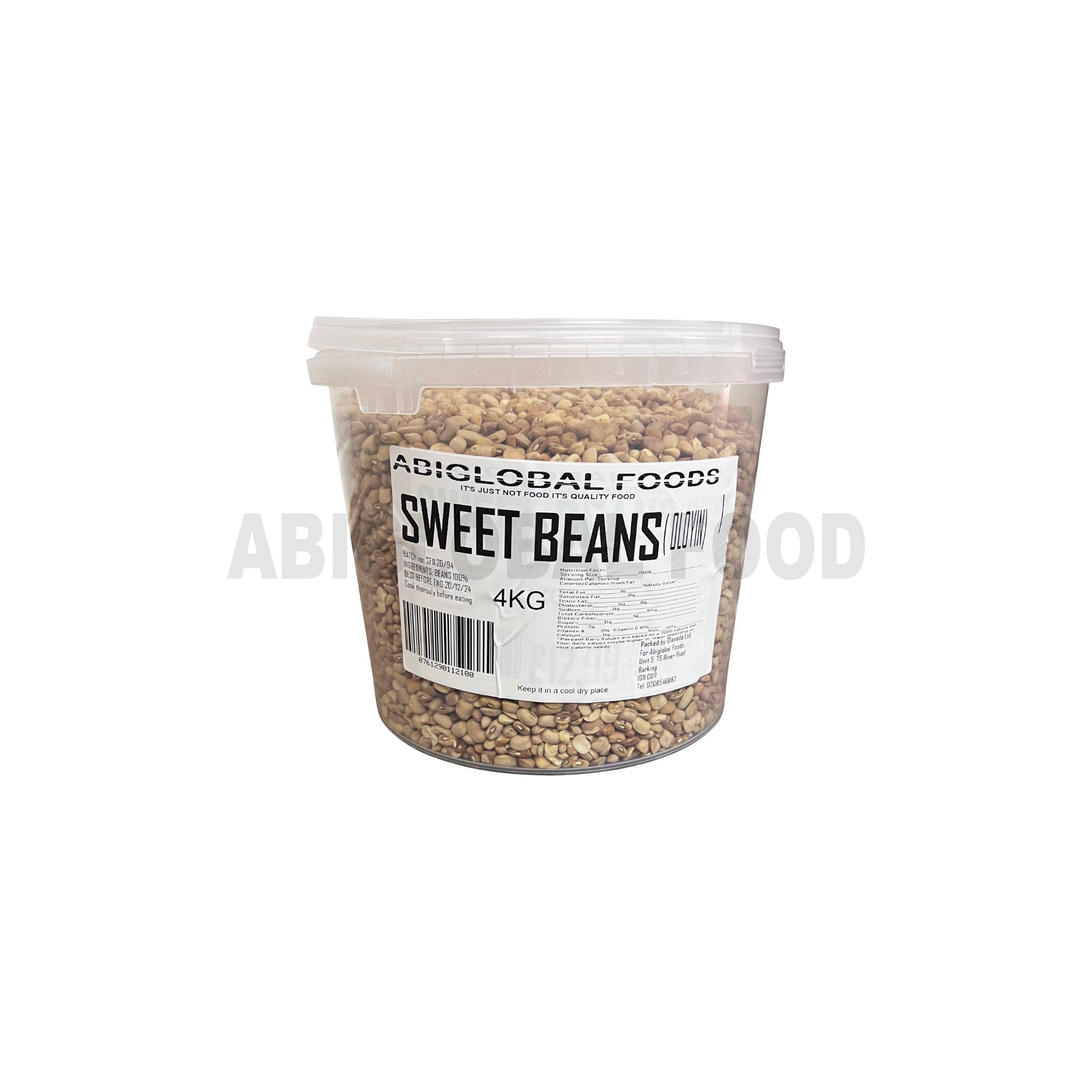 Abiglobal Foods Sweet Beans Oloyin - 4KG – ABIGLOBAL FOODS ONLINE LTD