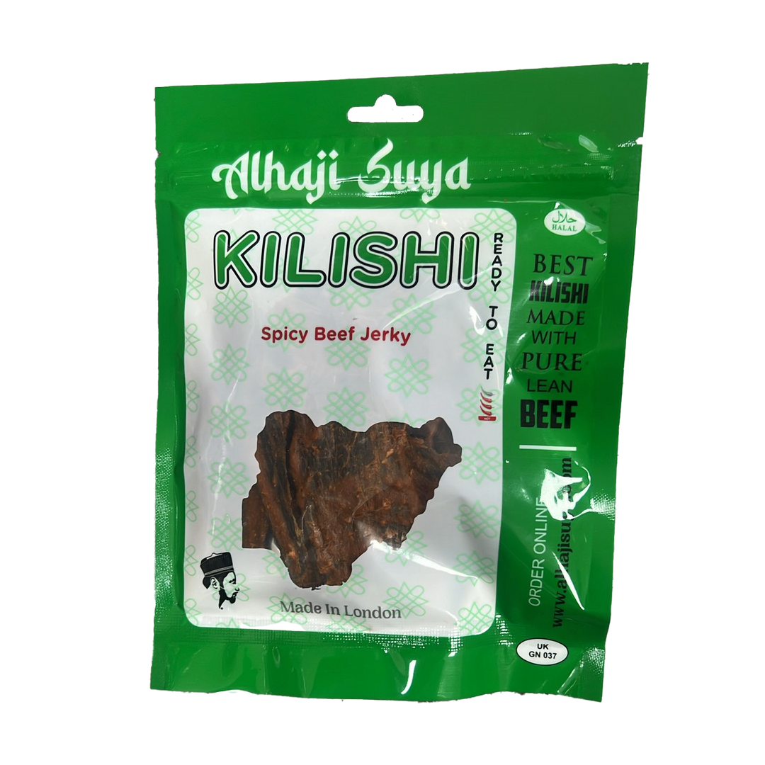 Alhaji Suya Kilishi (spicy beef jerky) – ABIGLOBAL FOODS ONLINE LTD