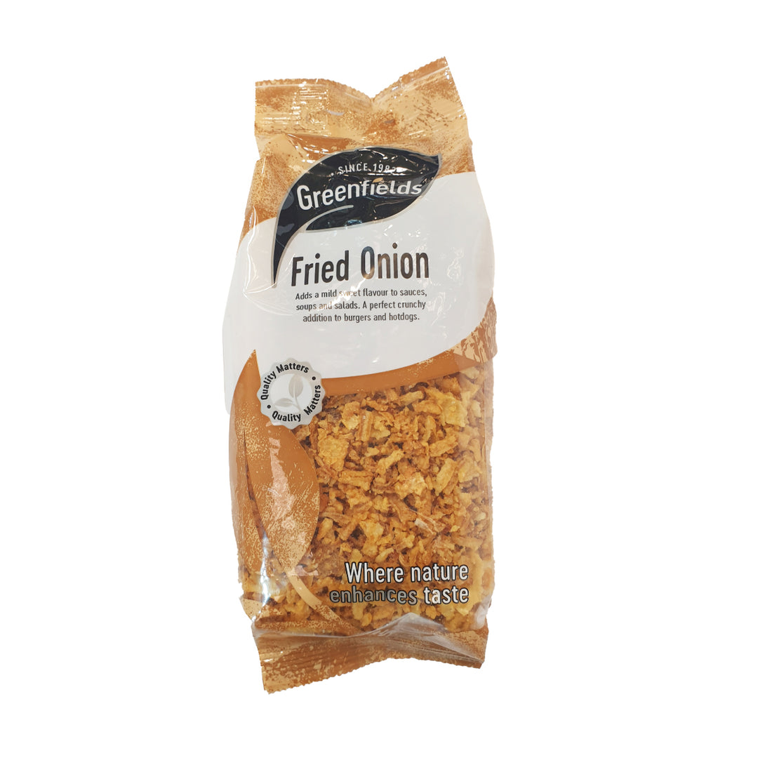 Greenfields CRISPY FRIED ONIONS 125g – ABIGLOBAL FOODS ONLINE LTD