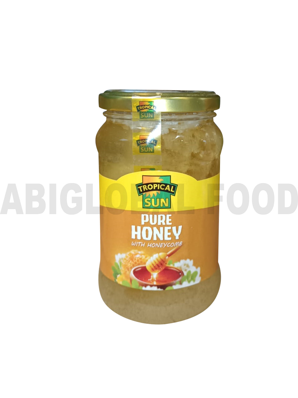 Tropical Sun Pure Honey with Honeycomb - 500G – abiglobalfoods.co.uk